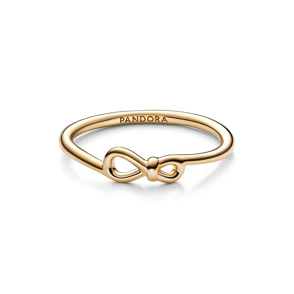 Pandora Infinity Knot Ring 168898C00 | David Christopher Jewellers UK